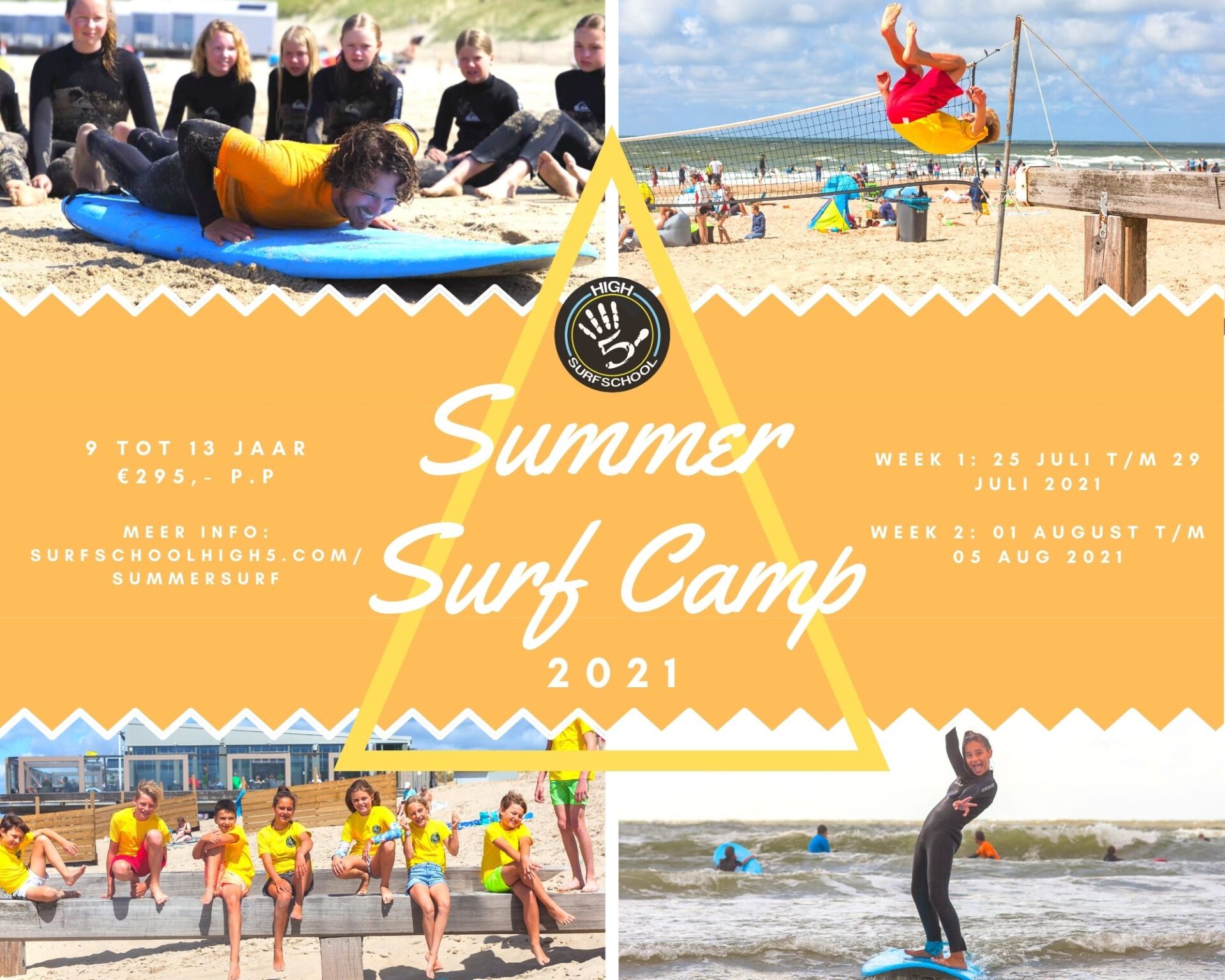 Summer Surf Camp - Surfschool High5